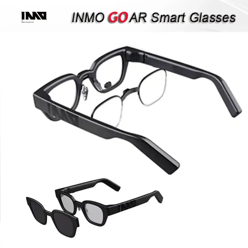 INMO Go AR Smart Glasses Wireless HD Ultra Lightwight 52g Personal AI ...