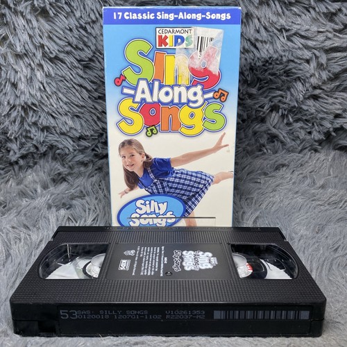 Cedarmont Kids Sing Along Silly Songs VHS 1995 Video Tape Christian ...