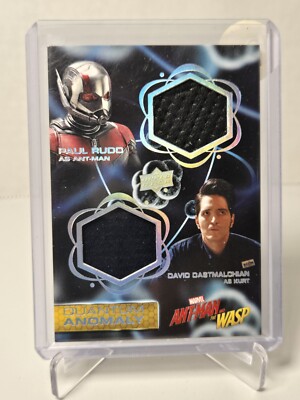 2018 Ant-Man & Wasp Quantum Anomaly DUAL RELIC #QMD11 Paul Rudd ...