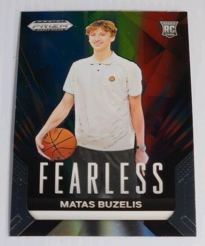 2024 Panini Prizm Draft Picks - Fearless #14 Matas Buzelis (RC) | eBay
