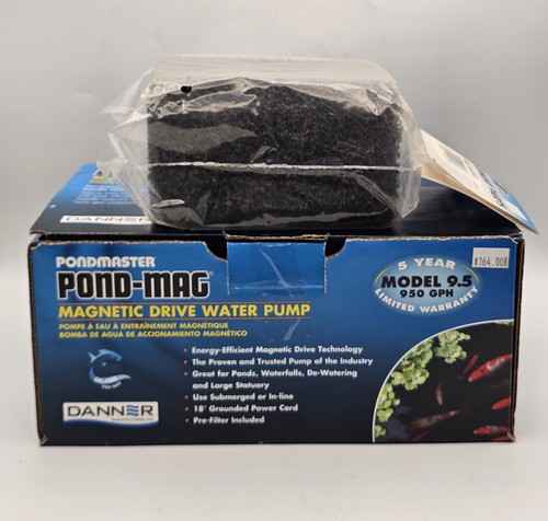 Pondmaster Model 9.5 950 gph Pond Mag Magnetic Drive Submersible Water ...