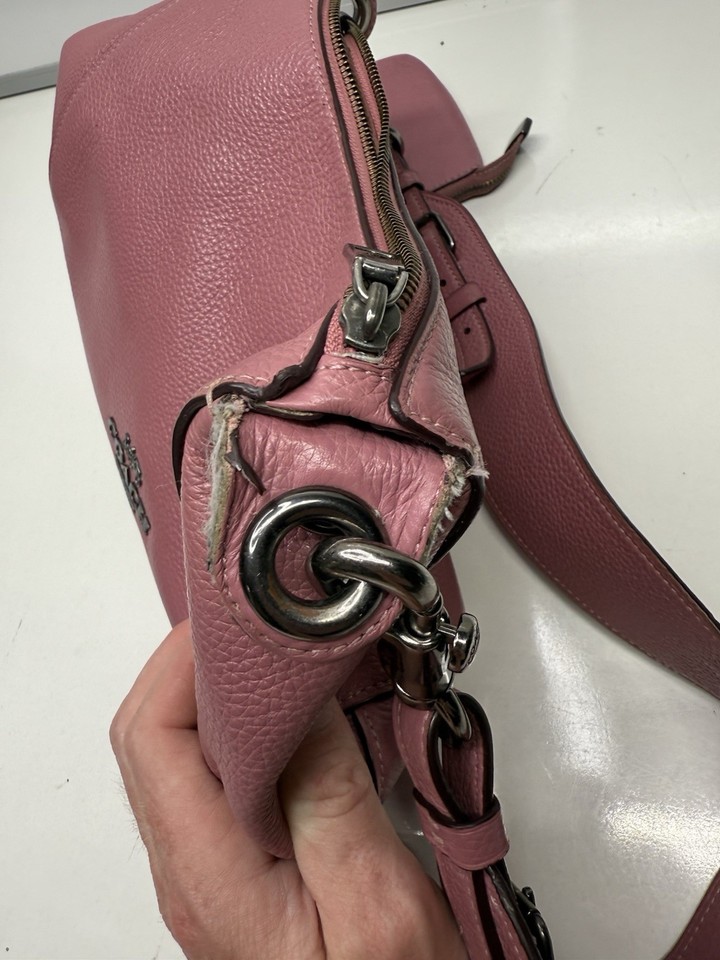 Coach Zip Up Purse And Wristlet Set Pink | eBay