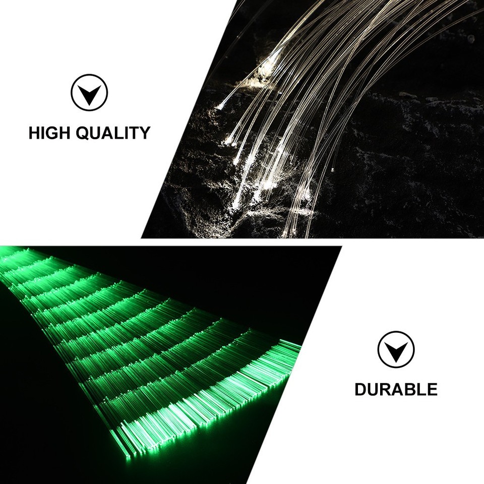 100m Pmma Plastic Fiber Optic Cable 1mm For Fountain Spa And Sauna ...