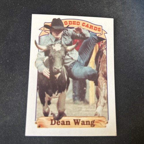 Rare 1991 Pro Rodeo America Card Set A #41 Dean Wang NFR NmMt Free ...