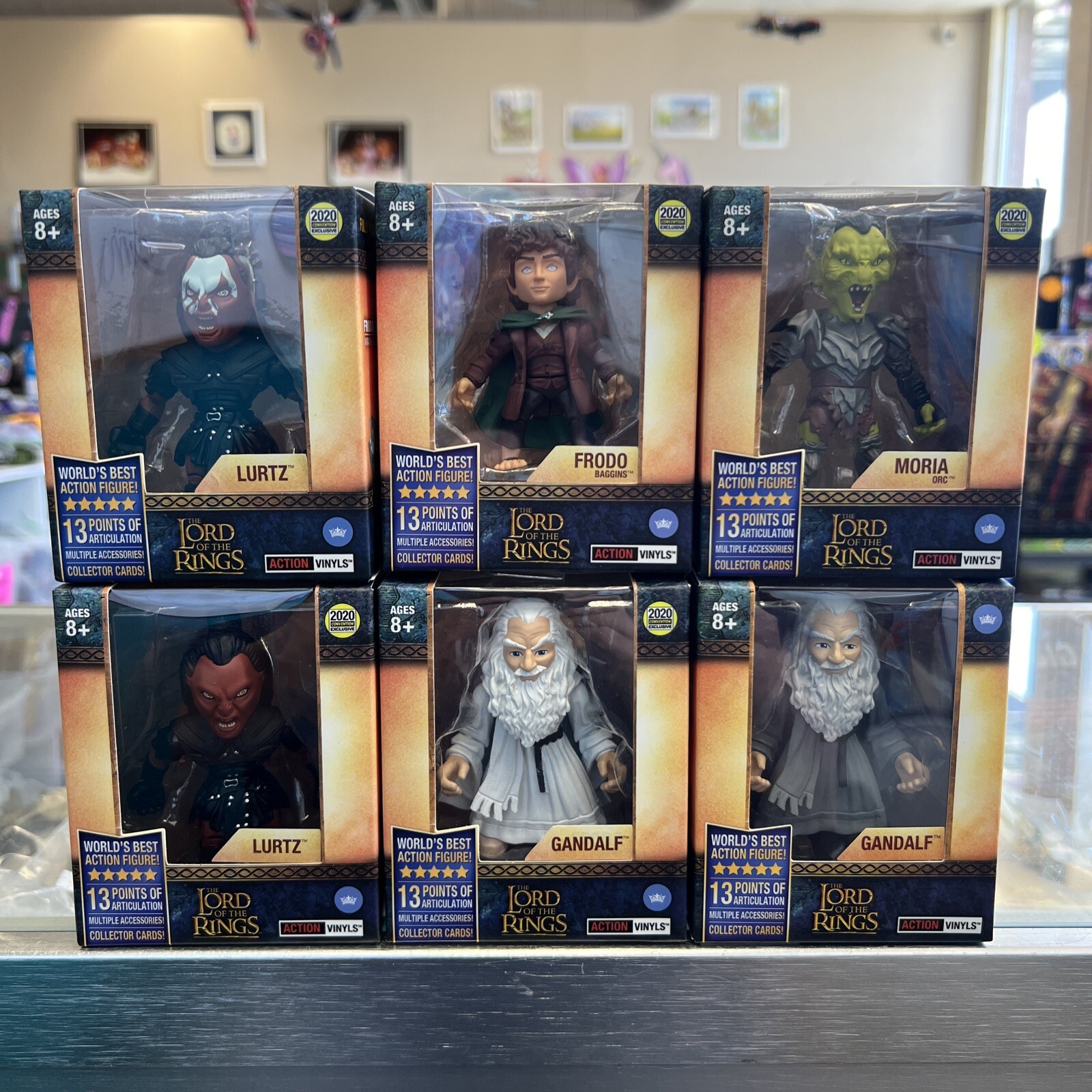 Loyal Subjects SDCC 2020 Lord Of The Rings Lot New Lurtz Frodo Gandalf ...