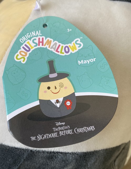Squishmallow Nightmare Before Christmas Mayor Limited Edition HTF ...