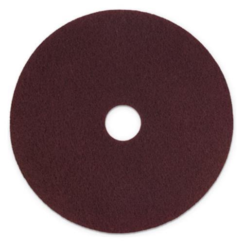 3m SPPP20 Surface Preparation Pad Plus, 20" Diameter, Maroon, 5/carton ...