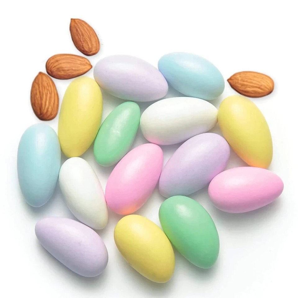 Jordan Almonds - 4lb - Bulk Candy - Assorted Colors - FREE SHIPPING | eBay