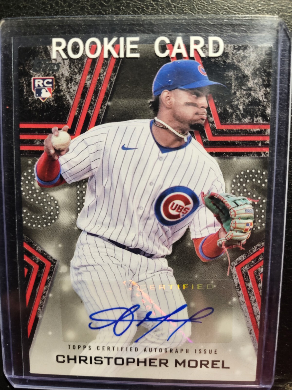 2023 Topps Baseball Stars Christopher Morel Black Auto RC 146/199 ...