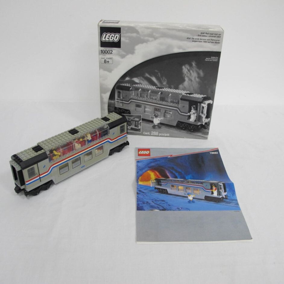 Lego Metroliner Clubwagen 10002 / 4547, compleet with instructions and ...