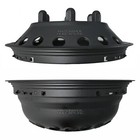 4 fits Sprinter Van 2007-2024 Black 16" Dual Wheel Simulators Dually ...