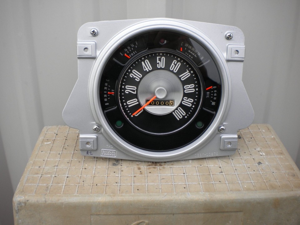 Early Ford Bronco Speedometer and Gauge Cluster Refurbished | eBay