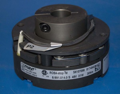 MAYR ROBA-Stop-M Electromagnetic Safety Motor Brake 8/891.014.0 S 31W ...