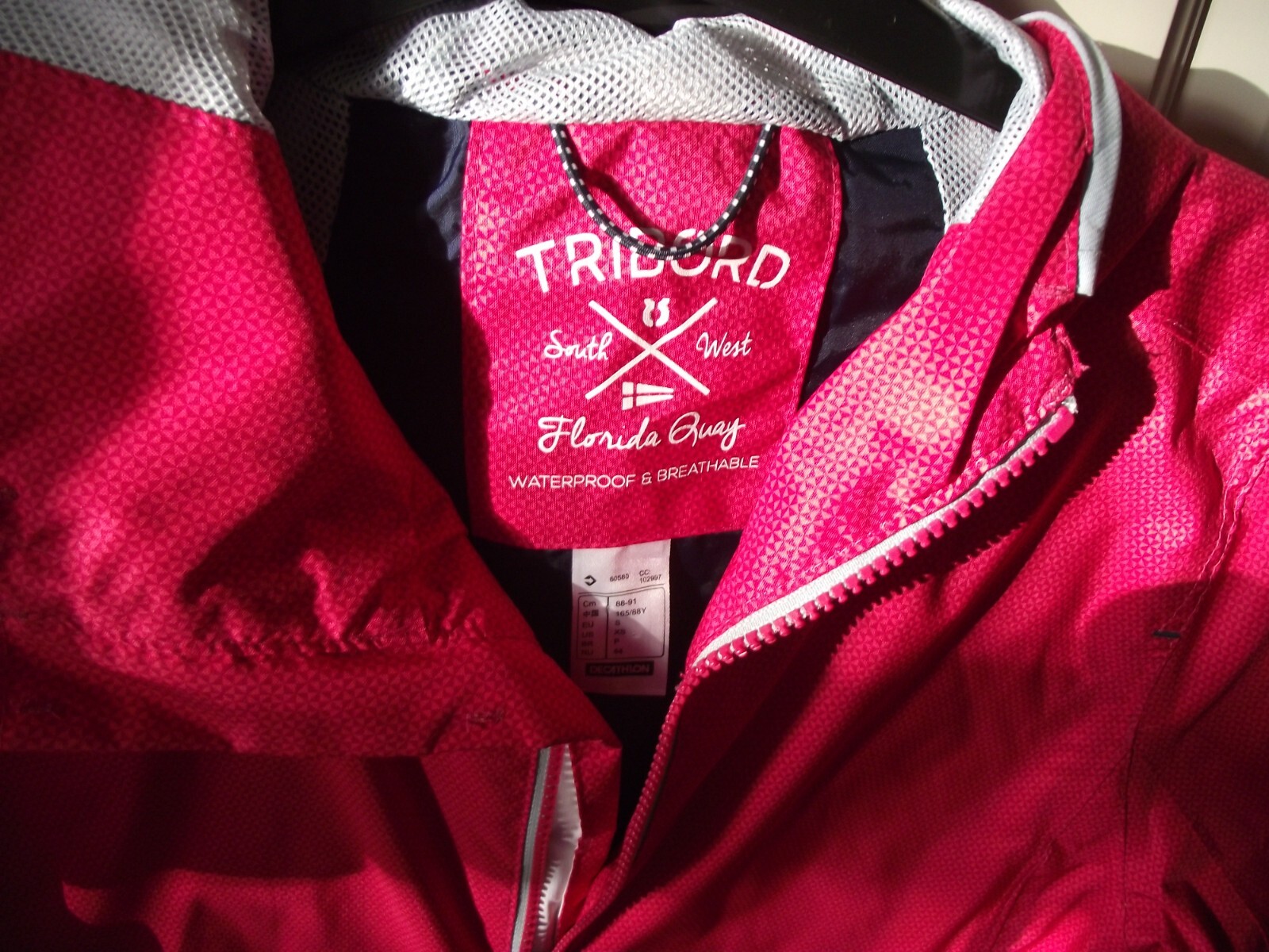 Tribord DECATHLON Adventure Jacket Sailing Raspberry … - Gem
