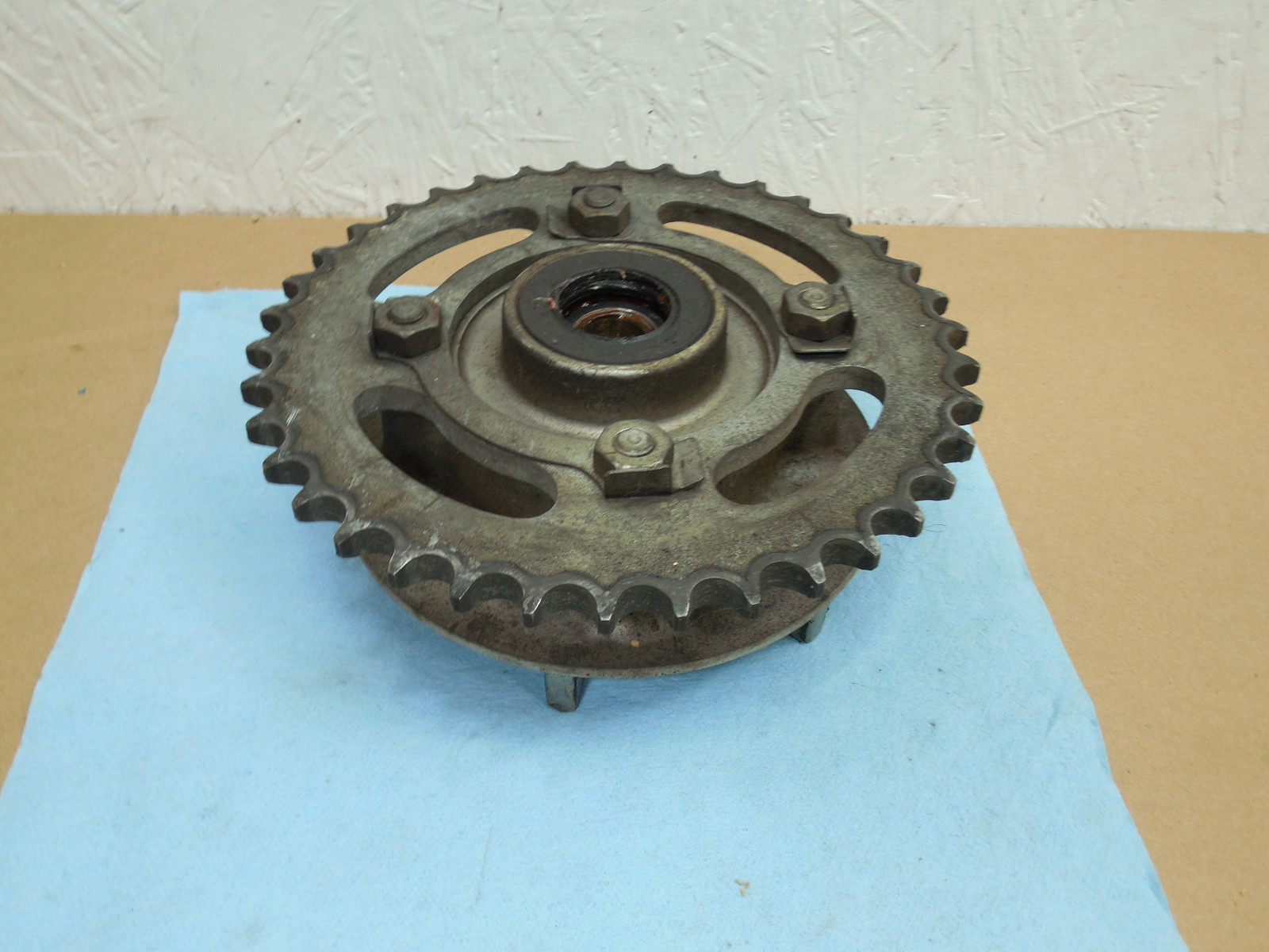 1982 Yamaha Seca XS400J XS400 rear Wheel Sprocket Hub & Sprocket | eBay