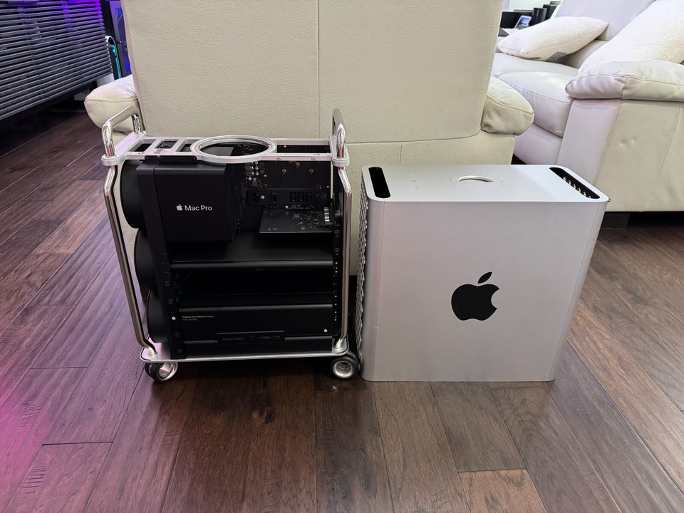 2019 Apple Mac Pro Intel Xeon 16-core 192GB RAM 8TB SSD Radeon Pro ...