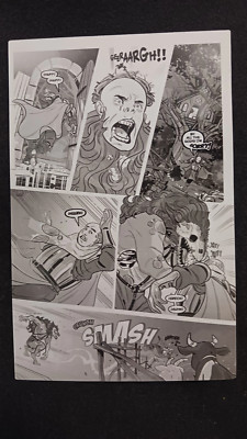 Snow White Zombie Apocalypse #0 - Page 21 - Black - Comic Printer Plate ...