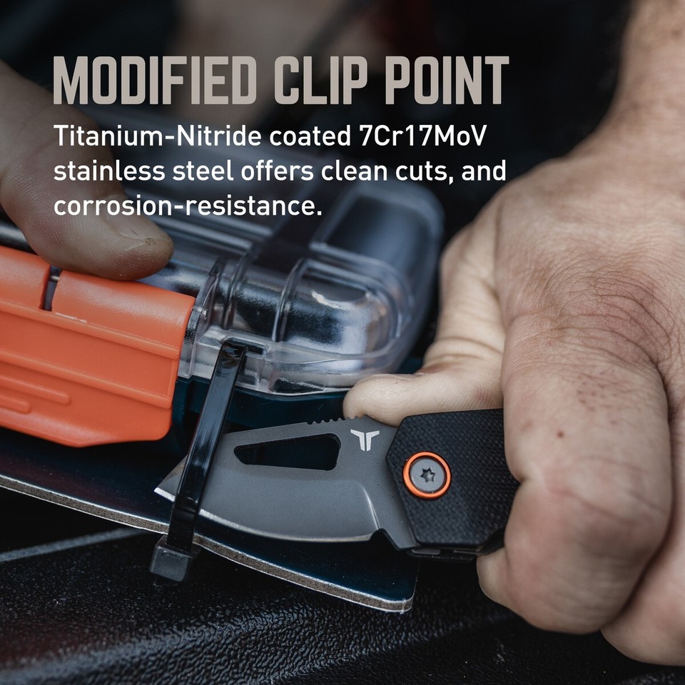 TRUE BERM KEYCHAIN FLIPPER KNIFE BRAND NEW Random Color | eBay