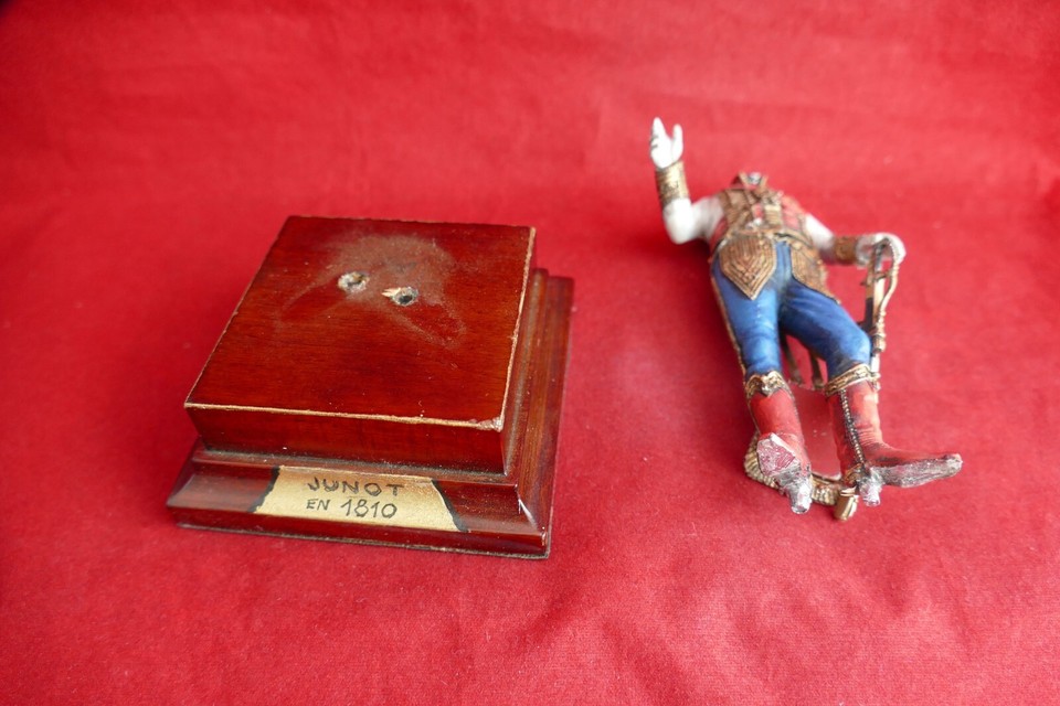Soldat de plomb Général Junot en 1810 - Figurine d'artiste - 95 mm - A ...