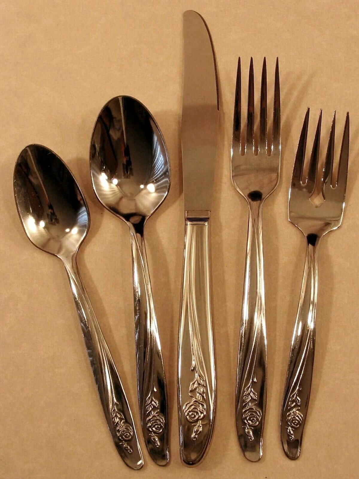 Oneida Silver, 1991 Roseanne Pattern, Custom Stainless, Glossy, AKA ...