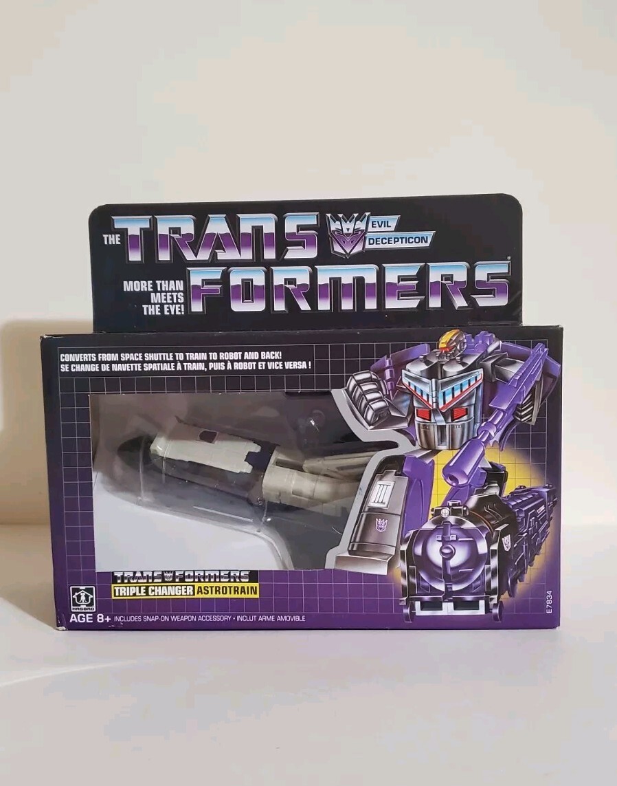 Hasbro Transformers G1 Astrotrain Action Figure - E7834 for sale online ...