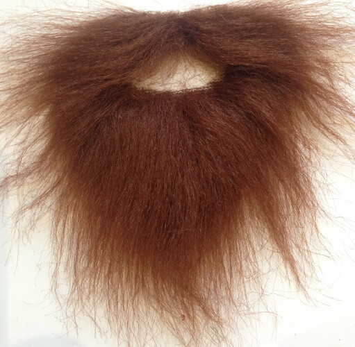 Small fake goatee beard, stick on beard, coloured beard, false beard | eBay
