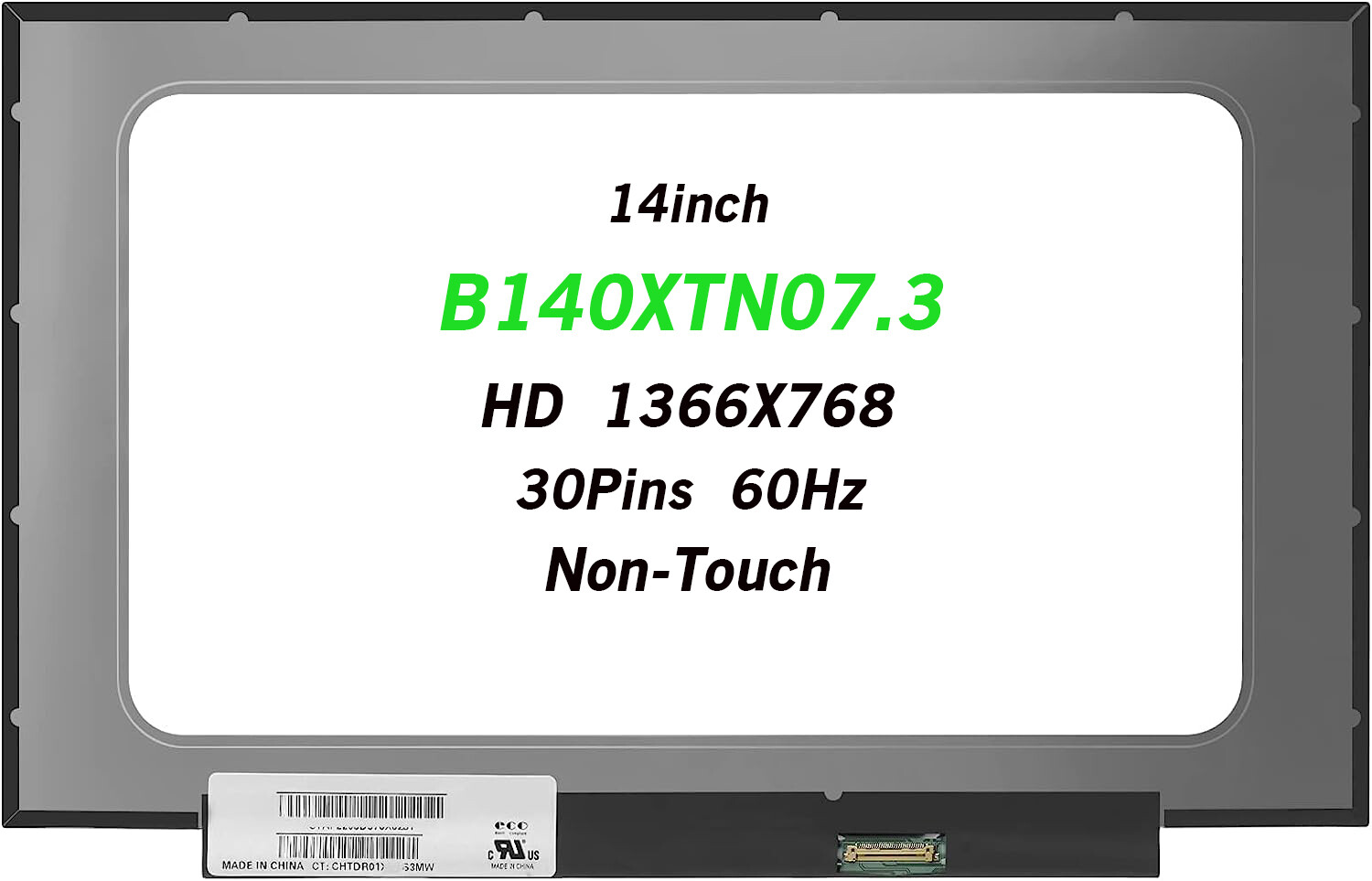 14in B140XTN07.3 For HP 14-CF 14-CF0013DX L25980-001 LCD Non-Touch ...