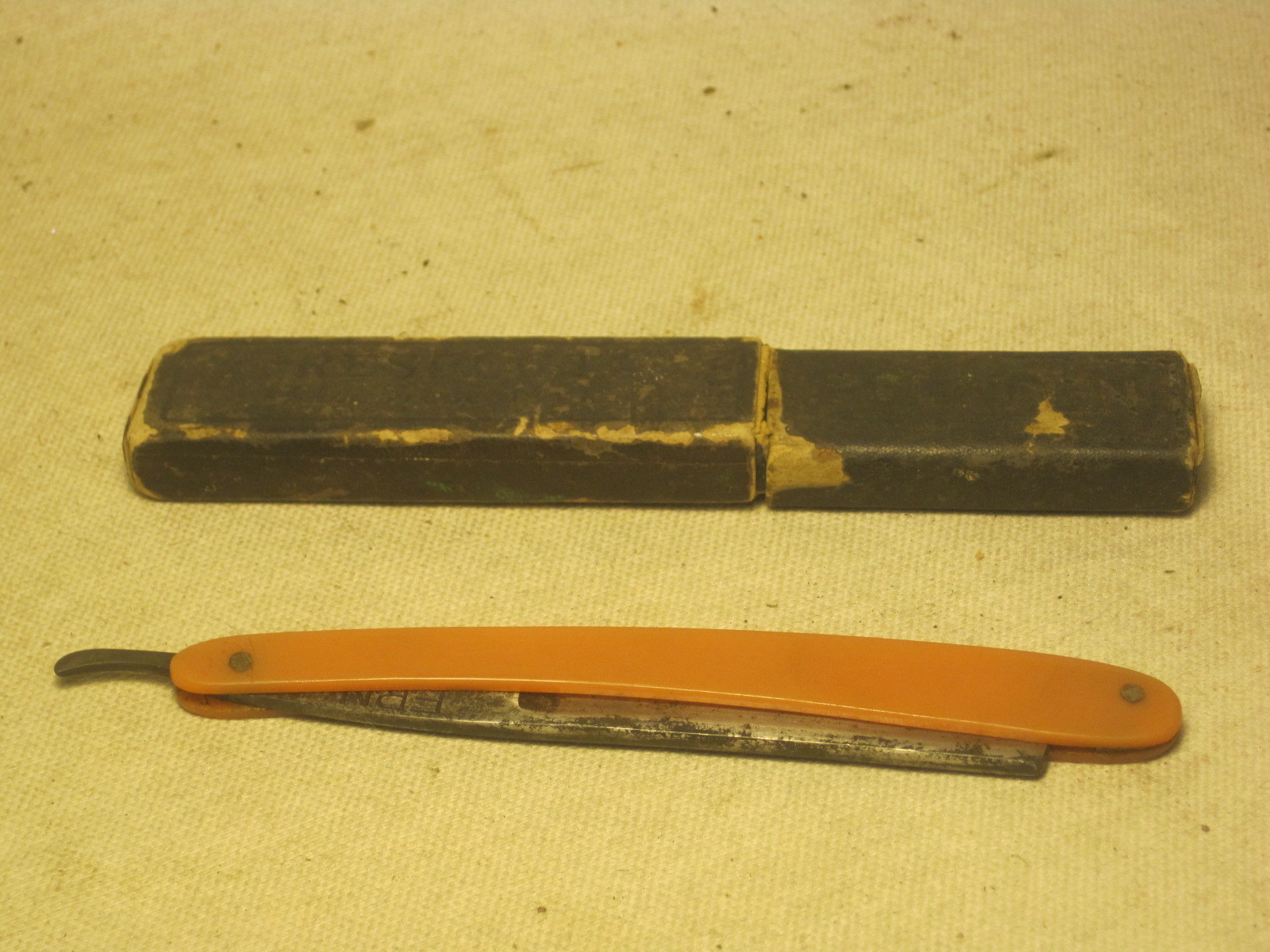 vintage straight razor Wald Germany ERN w/ Solingen Respect box | eBay