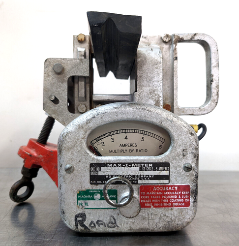 Vintage HD Electric MAX-I-METER MM200HLICC, 75, 125, 250, 500 : 5, 60 ...