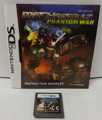 Console Game Gioco Nintendo DS Inglese EUR Play - Mech Assault Phantom ...