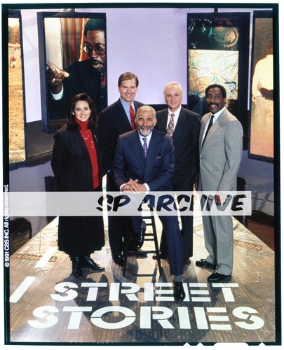 1980s Original 4x5 Transparency "STREET STORIES" ED BRADLEY - Victoria ...