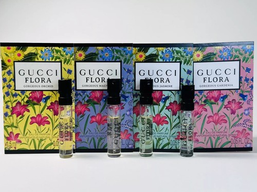 Gucci FLORA Perfume Collection Sample Spray Vial 4pc Set | eBay