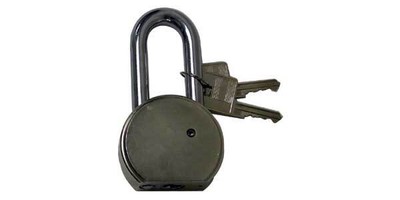 Barjan 0724761 Heavy Duty Padlock with Keys Round | eBay