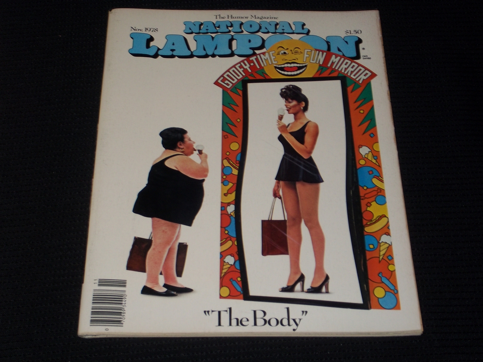 1978 NOVEMBER NATIONAL LAMPOON MAGAZINE - THE BODY FRONT COVER - E 3275 ...