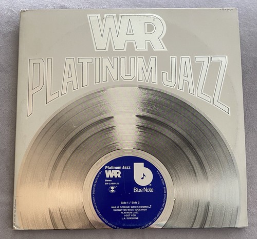 WAR Platinum Jazz vinyl gatefold 2 LP 1977 Blue Note BN-LA690-J2 insert ...