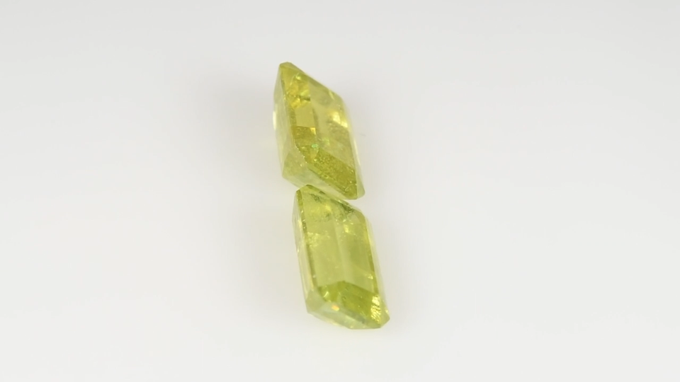 2 Pcs Color Change Titanite Sphene Untreated Natural Loose Gemstone ...