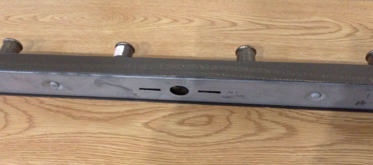 LUMINAIRE RV VANITY 4-BULB LIGHT FIXTURE 24"x2-1/4"x2-3/4" BROWN/GOLD ...