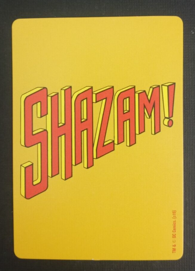 DC Comics Retro Shazam! Playing Card 8 Hearts | eBay