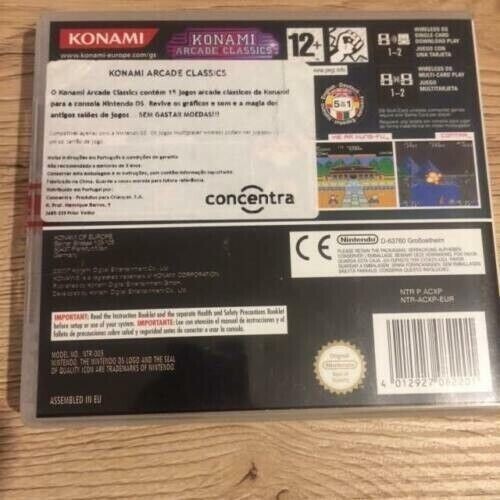 Konami Arcade Classics Nintendo DS FREE REGION ENGLISH NEW SEALED | eBay