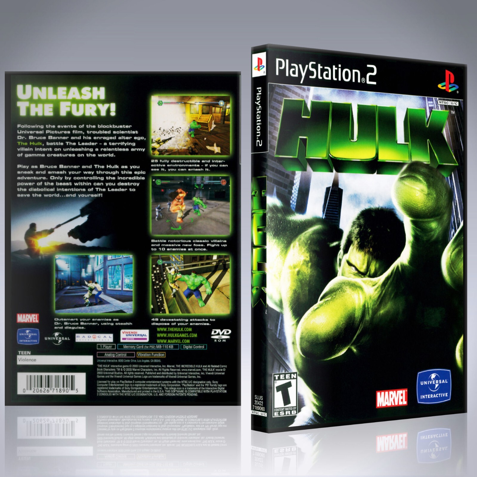 Hulk (Sony PlayStation 2, 2003) for sale online | eBay