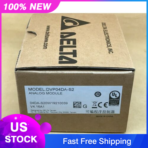 Delta DVP04DA-S2 PLC Module New One DVP04DAS2 Free Shipping | eBay