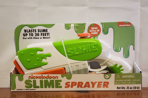 Nickelodeon SLIME Sprayer Blaster GUN - Includes 5 Slime Packets | eBay