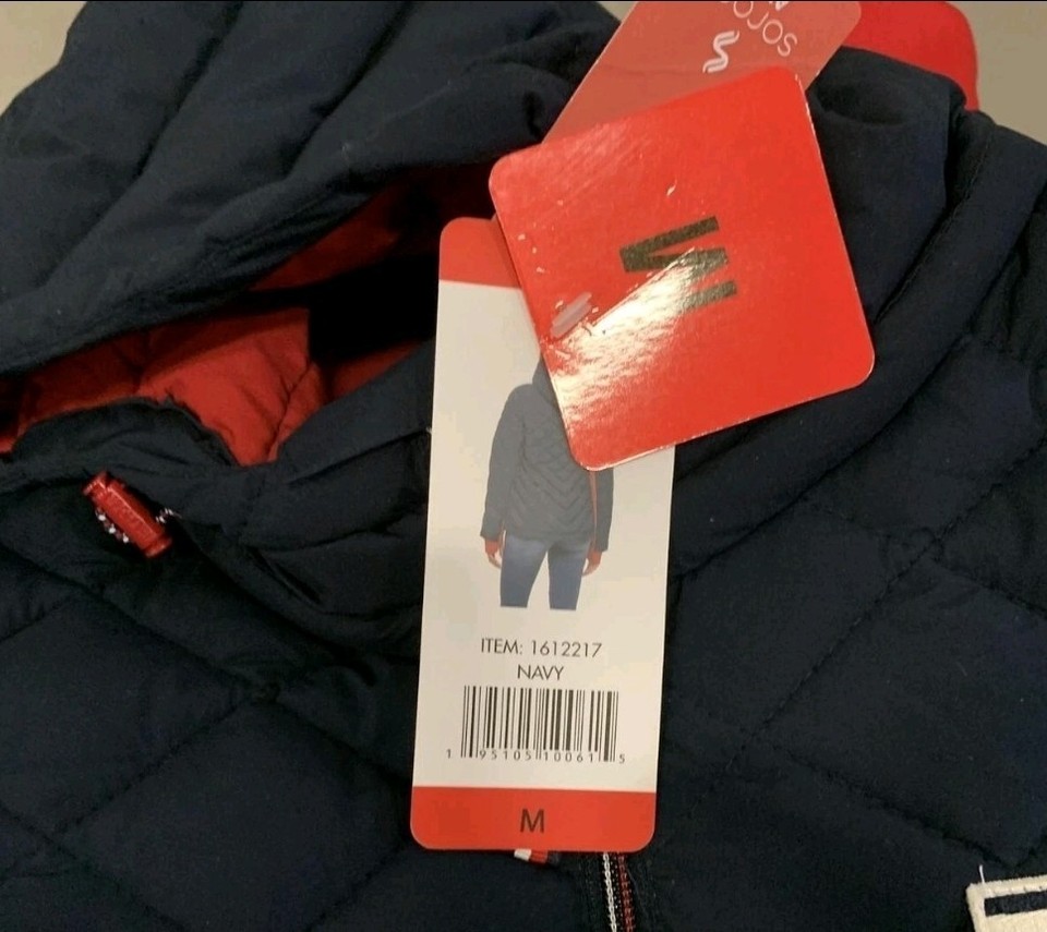 TOMMY HILFIGER WOMEN'S PUFFER JACKET NAVY ( BLUE ) SIZES M WITH TAGS | eBay