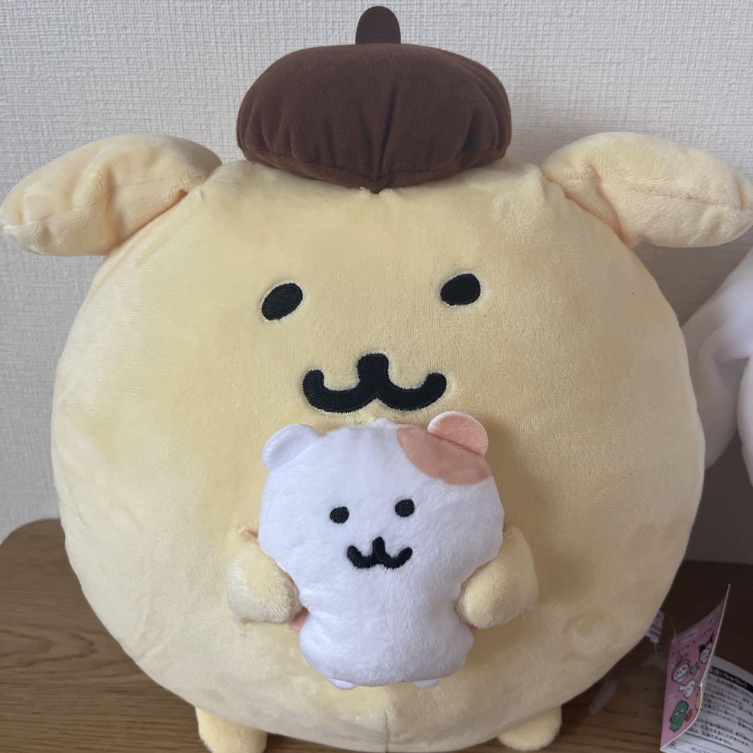 Nagano Cinnamoroll Pompompurin Big Plush Toy Doll 2 Set Sanrio ...