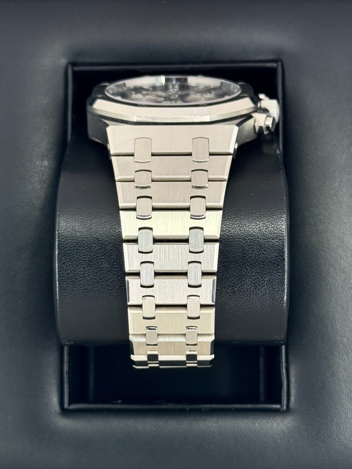 2019 Audemars Piguet Royal Oak 41mm 26331ST Chronograph Black Dial | eBay