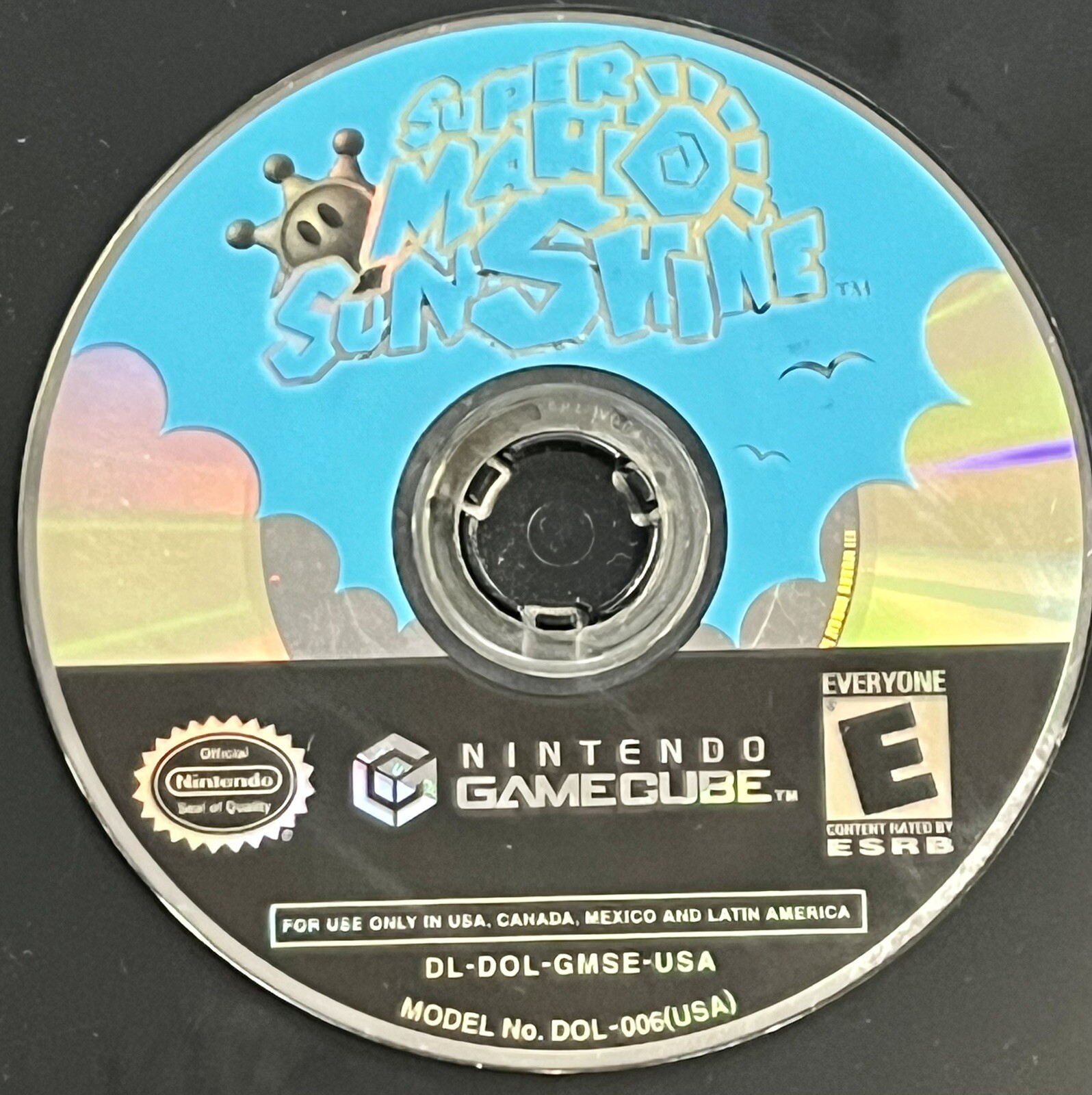 Super Mario Sunshine (Nintendo, 2002) Game Cube Disk Only PARTS BROKEN ...