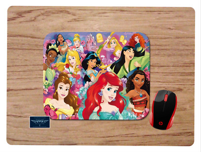DISNEY PRINCESSES CUSTOM PC DESK MAT MOUSE PAD PC GAMING HOME SCHOOL ...