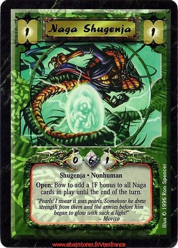 Naga Shugenja - Naga / Emerald Edition L5R CCG | eBay