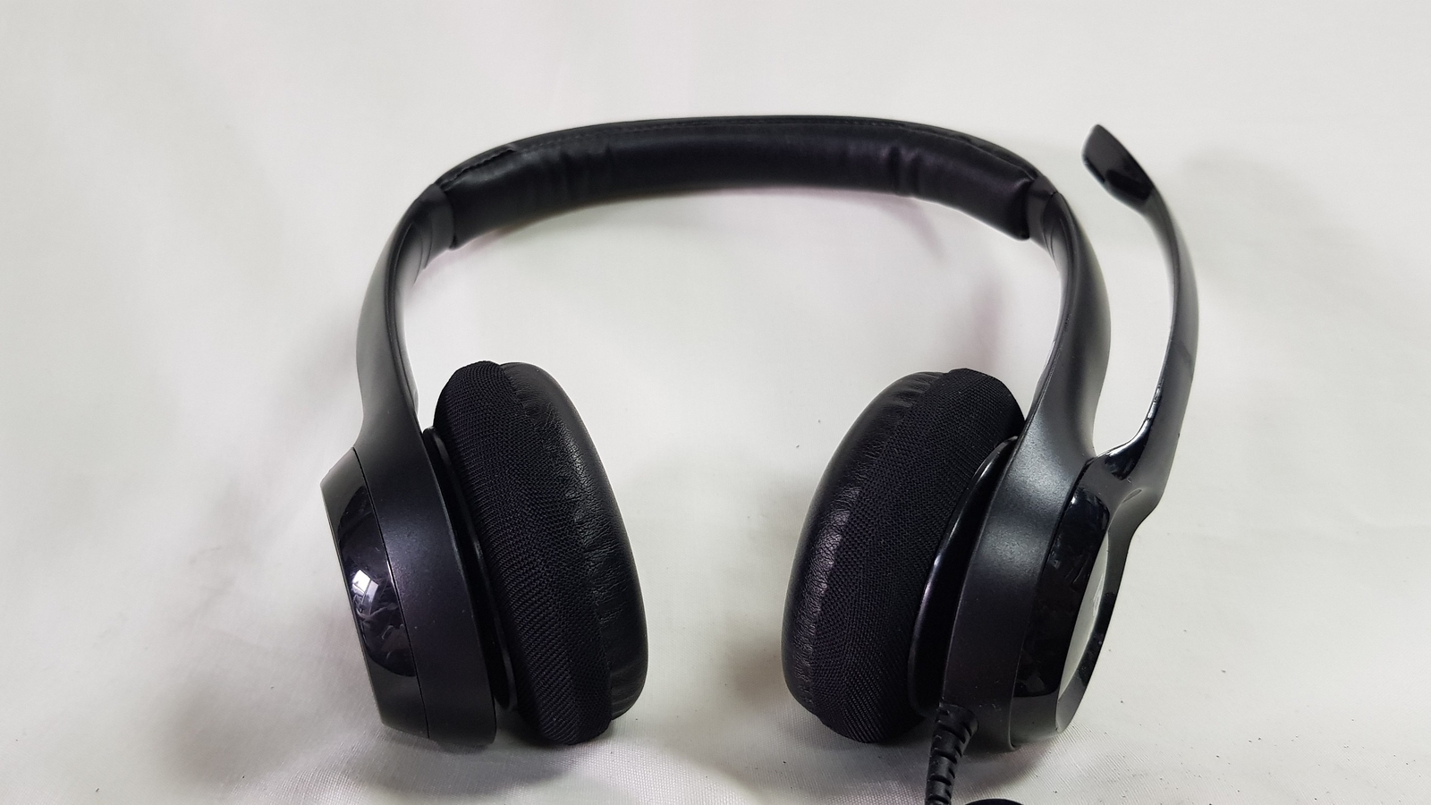 Logitech A00086 Black USB Wired Stereo Headset (A00086) for sale online ...