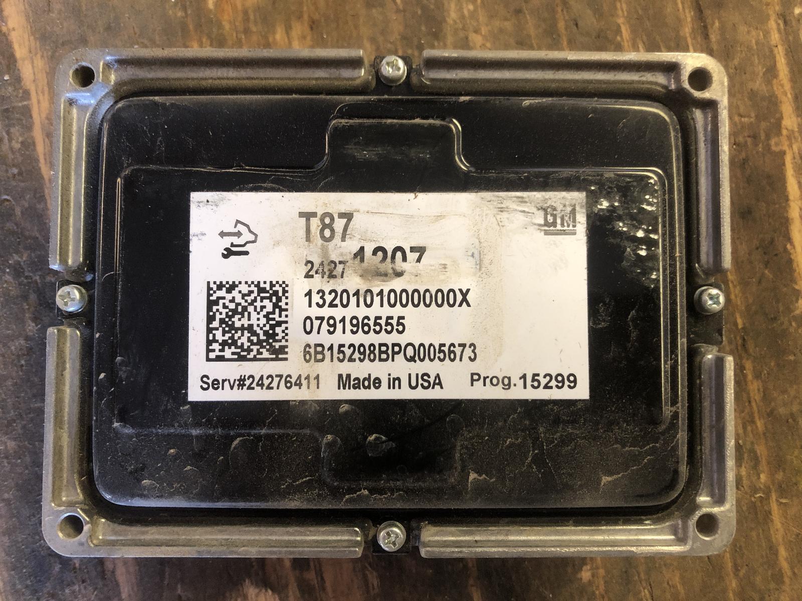 2016 Chevy Silverado 2500 Transmission Control Module TCM 24271207 for ...